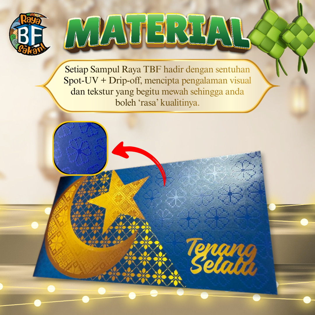 TBF Sampul Raya 2026 Combo + Loose | 11 Combo (55 Design) + 55 Loose ...