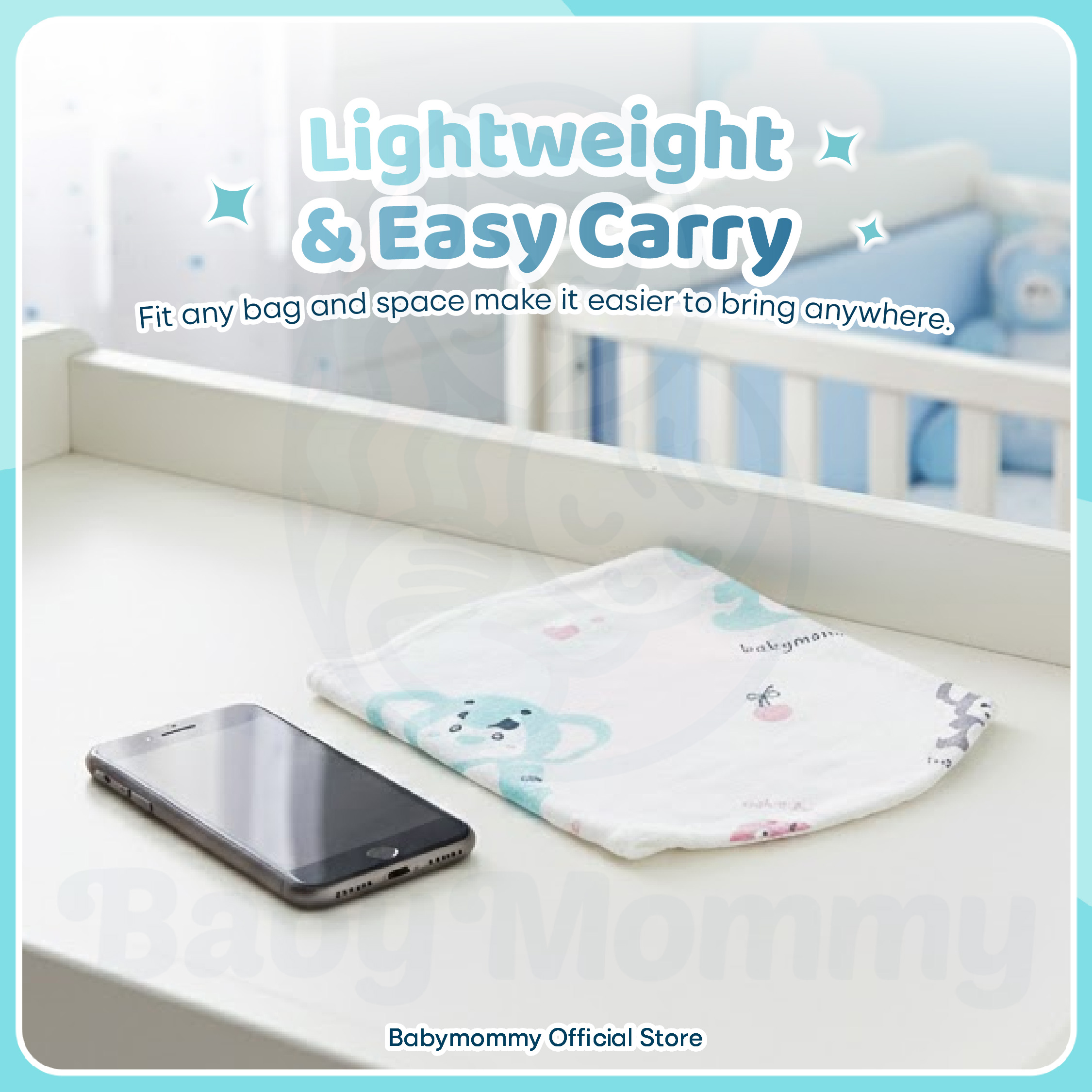 Babymommy👶50PCS Individual Packing Disposable Baby Bib Waterproof Proof ...