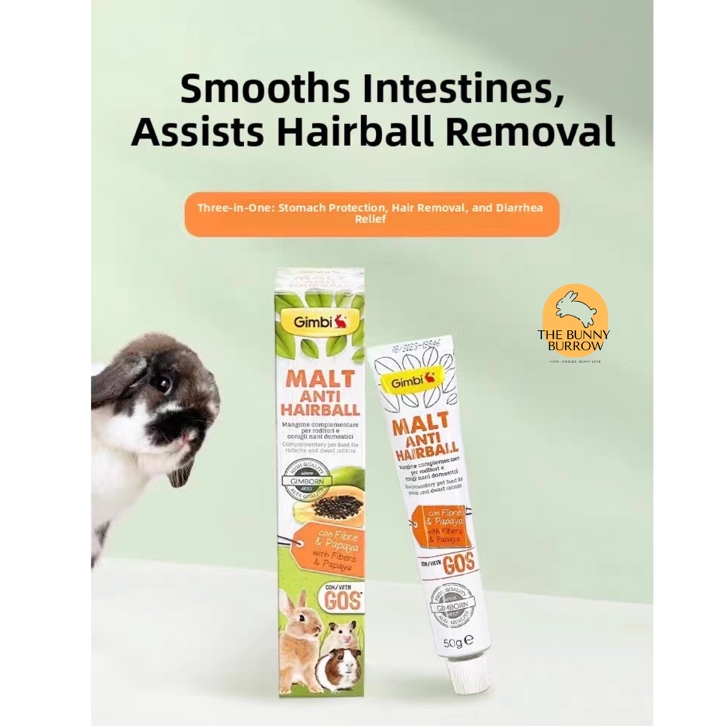 GIMBI 🇩🇪 German Pet Hairball Paste for Rabbits, Hamsters, and ...