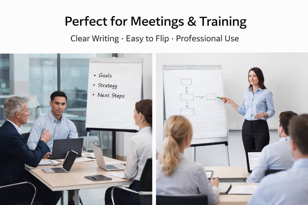 A1 Flip Chart Pad｜50 Sheets｜Reinforced Holes｜Professional Presentation ...