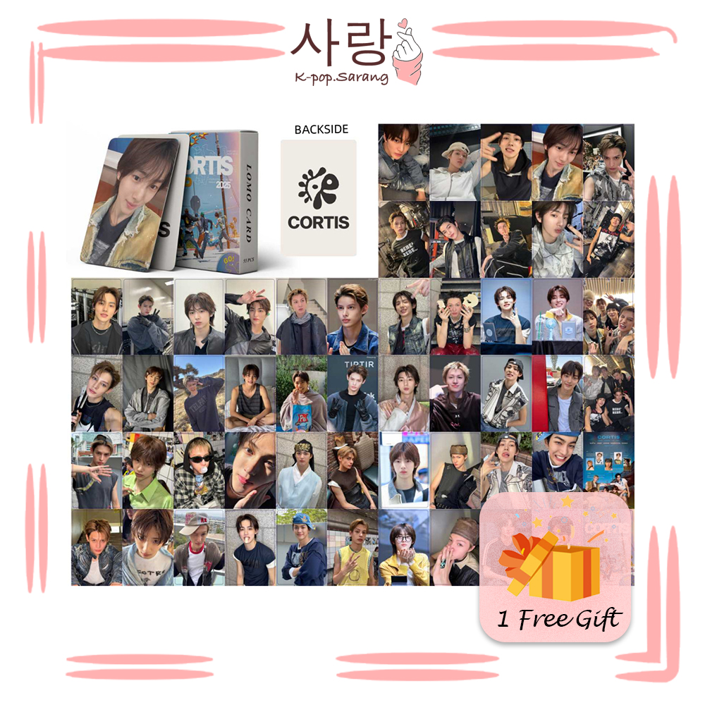 55pcs CORTIS《CORTIS》Rainbow Group LOMO Card Set Collection Kpop Ahn ...
