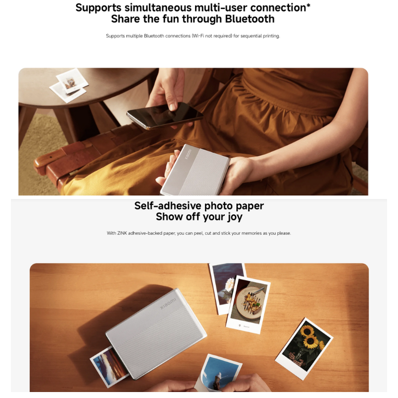Xiaomi Portable Photo Printer 1S | Shopee Malaysia