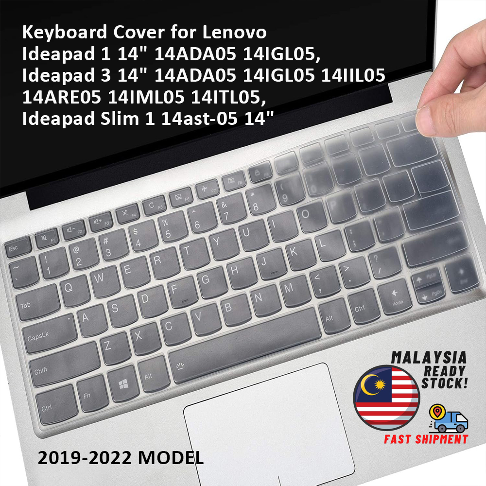 Keyboard Protector for Lenovo IdeaPad Slim 3 Slim 1 Slim 7 14” Display ...