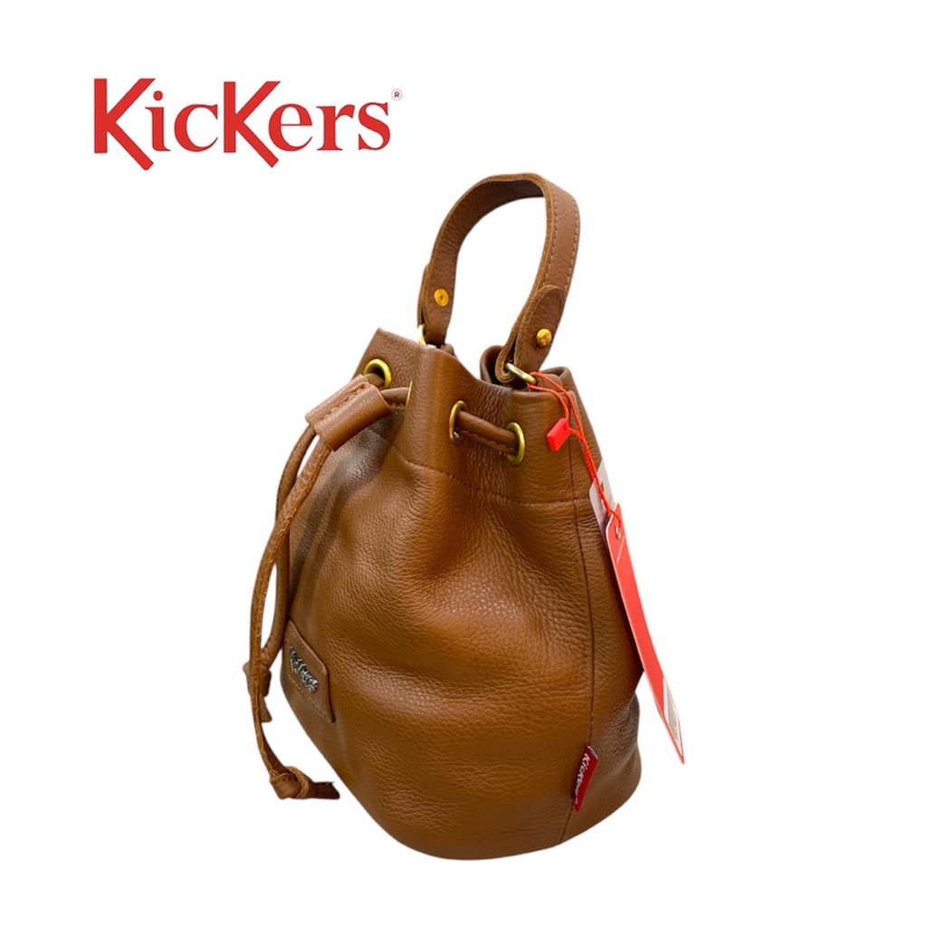Kickers Full Leather Handbag & Sling 79506 | Shopee Malaysia