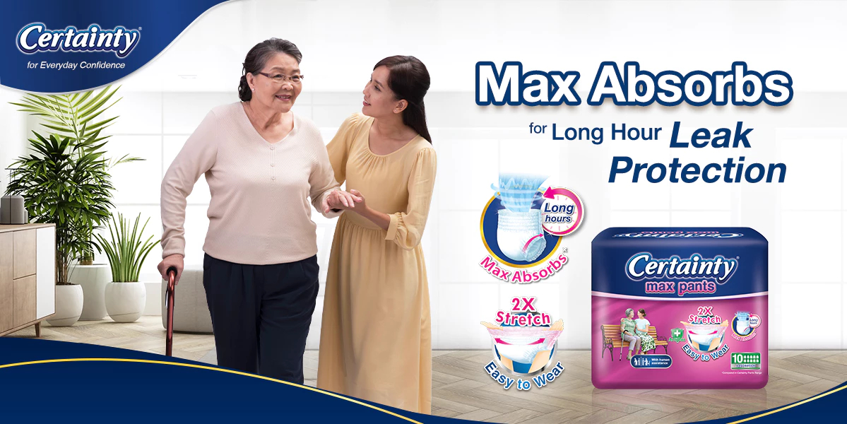 [Bundle of 8] Certainty Dry - Max Pants Adult Diaper M10/L9/XL8 ...