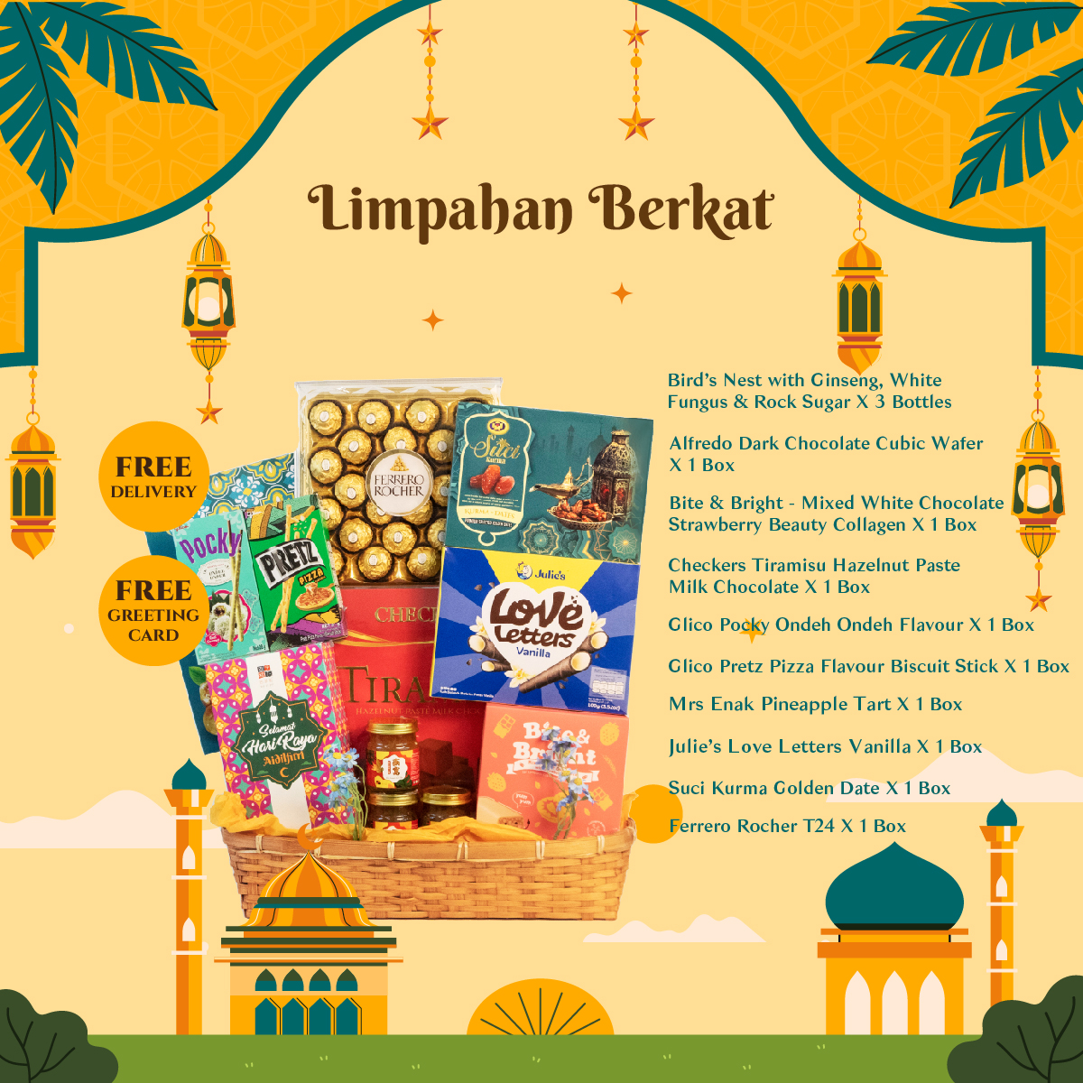 Raya Hamper 2026 | Sinar Raya Raya Aidilfitri Hamper | Set Ramadan Gift ...