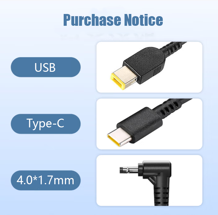Orig LENOVO 45W/65W/90W/100W/135W/170W/230W/300W Laptop Charger for ...