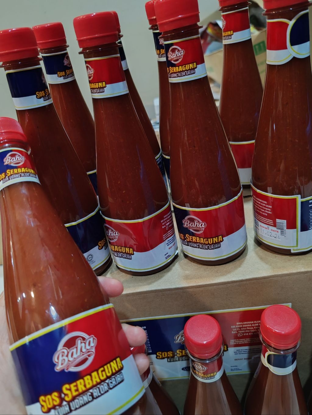 Chili sauce Sos kuih Udang Original Alor Gajah Sauce | SOS cili Tauhu ...