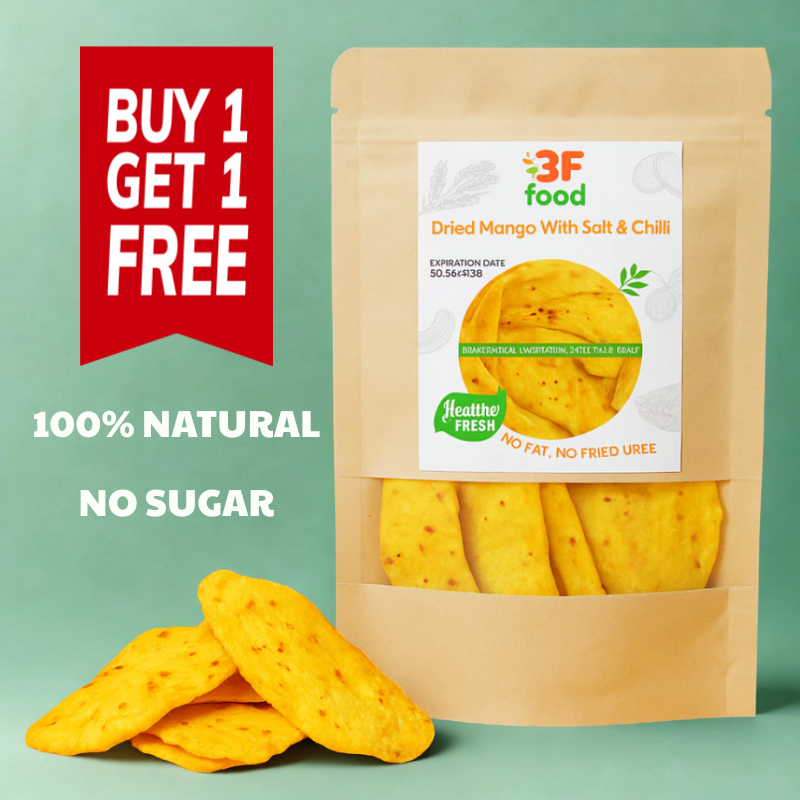 READY STOCK 100G/250G/500G Dried Mango with Salt & Chili – Healthy ...