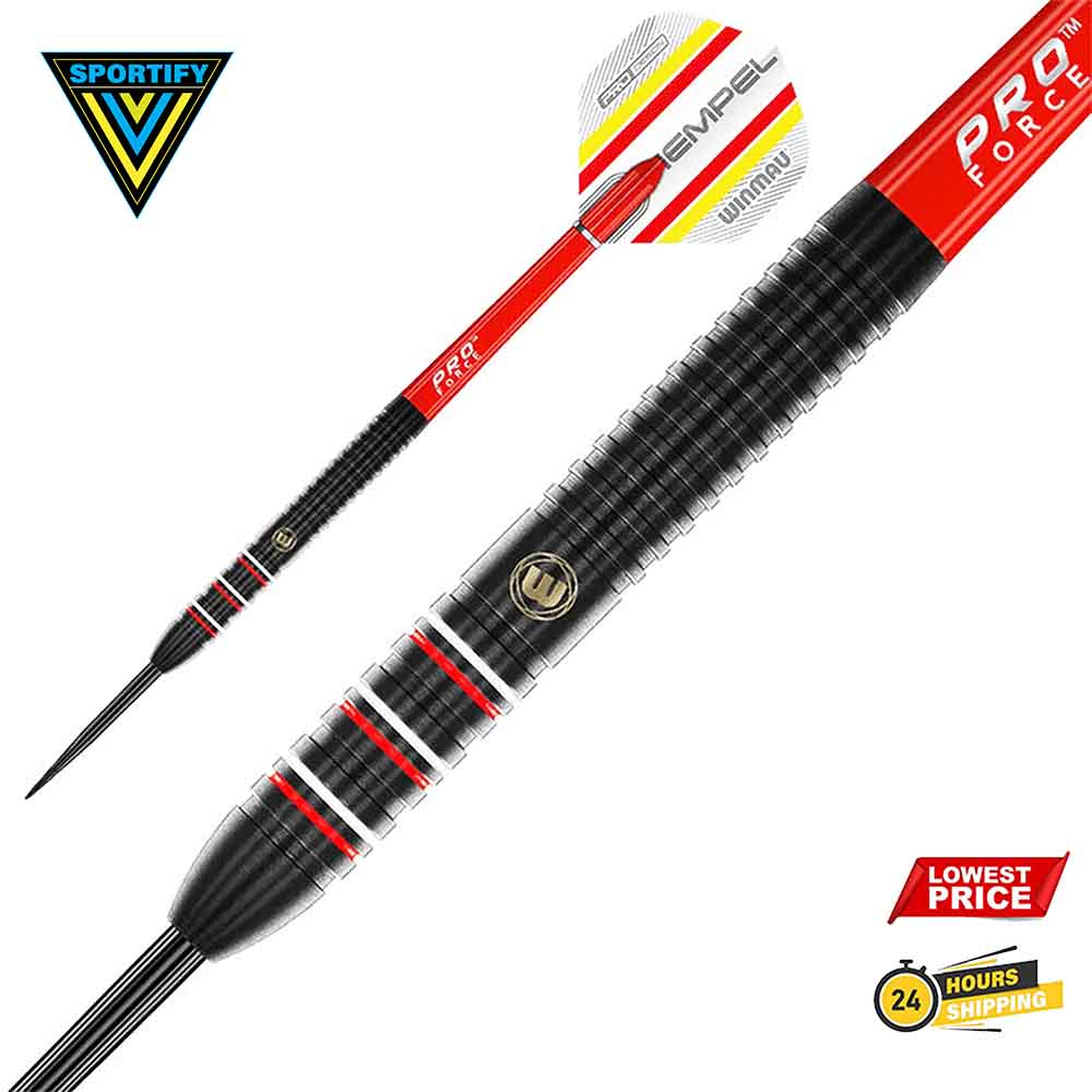 Winmau Darts Florian Hempel Pro Series 85% Tungsten Steel Tip - 22g/24g ...