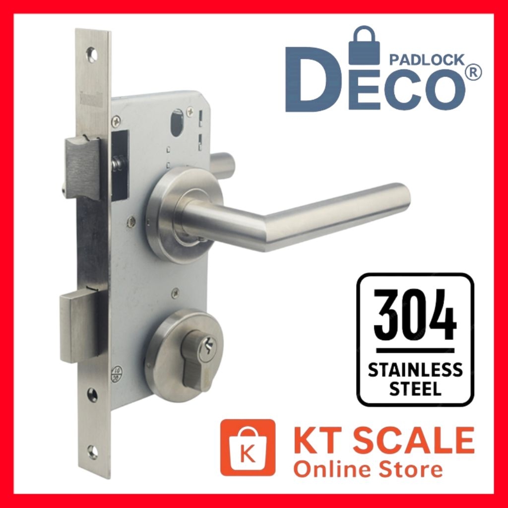 DECO MORTISE LOCKSET FOR FIRE DOOR WOODEN DOOR | Shopee Malaysia