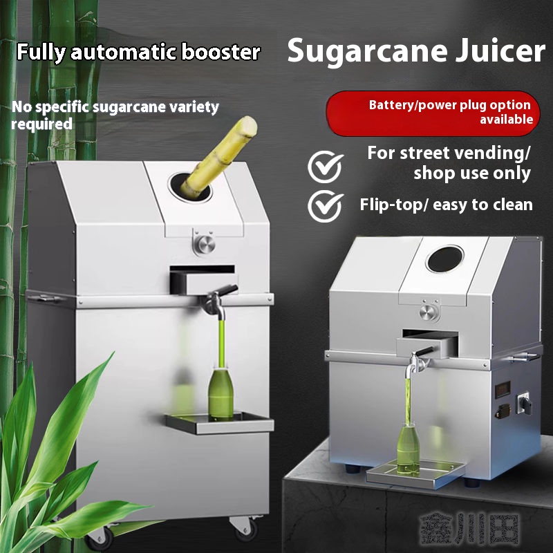 Commercial fully automatic stainless steel sugar cane juice machine ...
