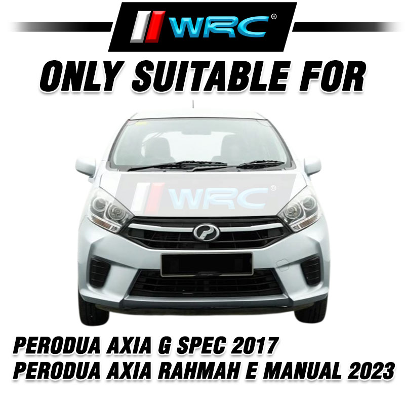 Perodua Axia G Spec 2017 / Rahmah E Manual 2023 GR Sport Plug & Play ...