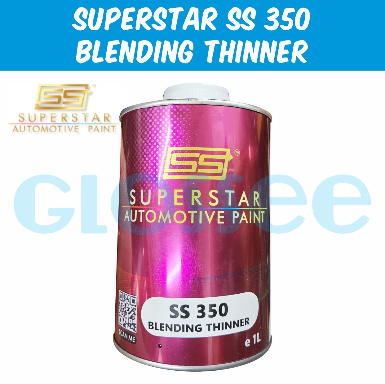 Superstar SS 350 Blending Thinner 1L automotive paint | Shopee Malaysia