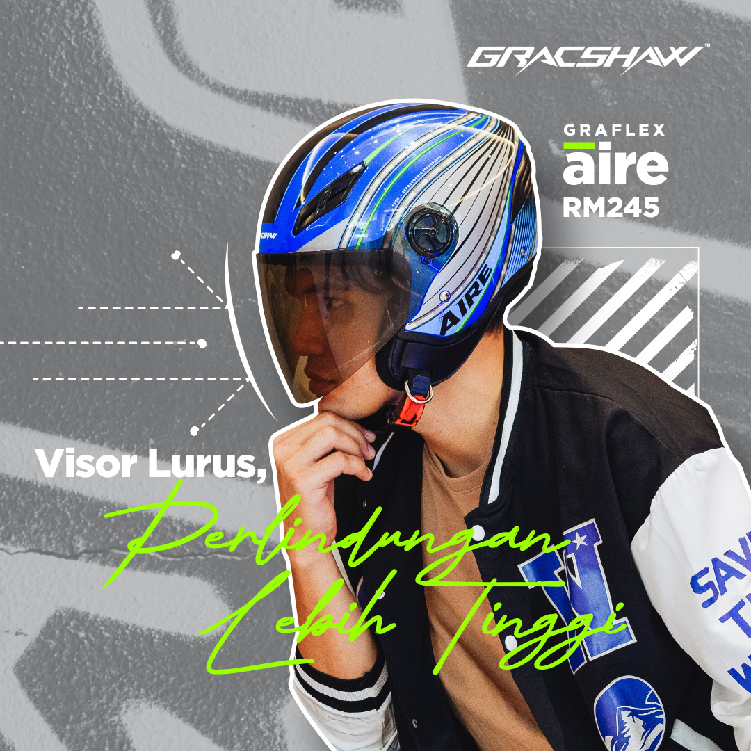 GRACSHAW G666 GRAFLEX HALF DESIGN HELMET DEMI JET HELMET STENG CRUISER ...