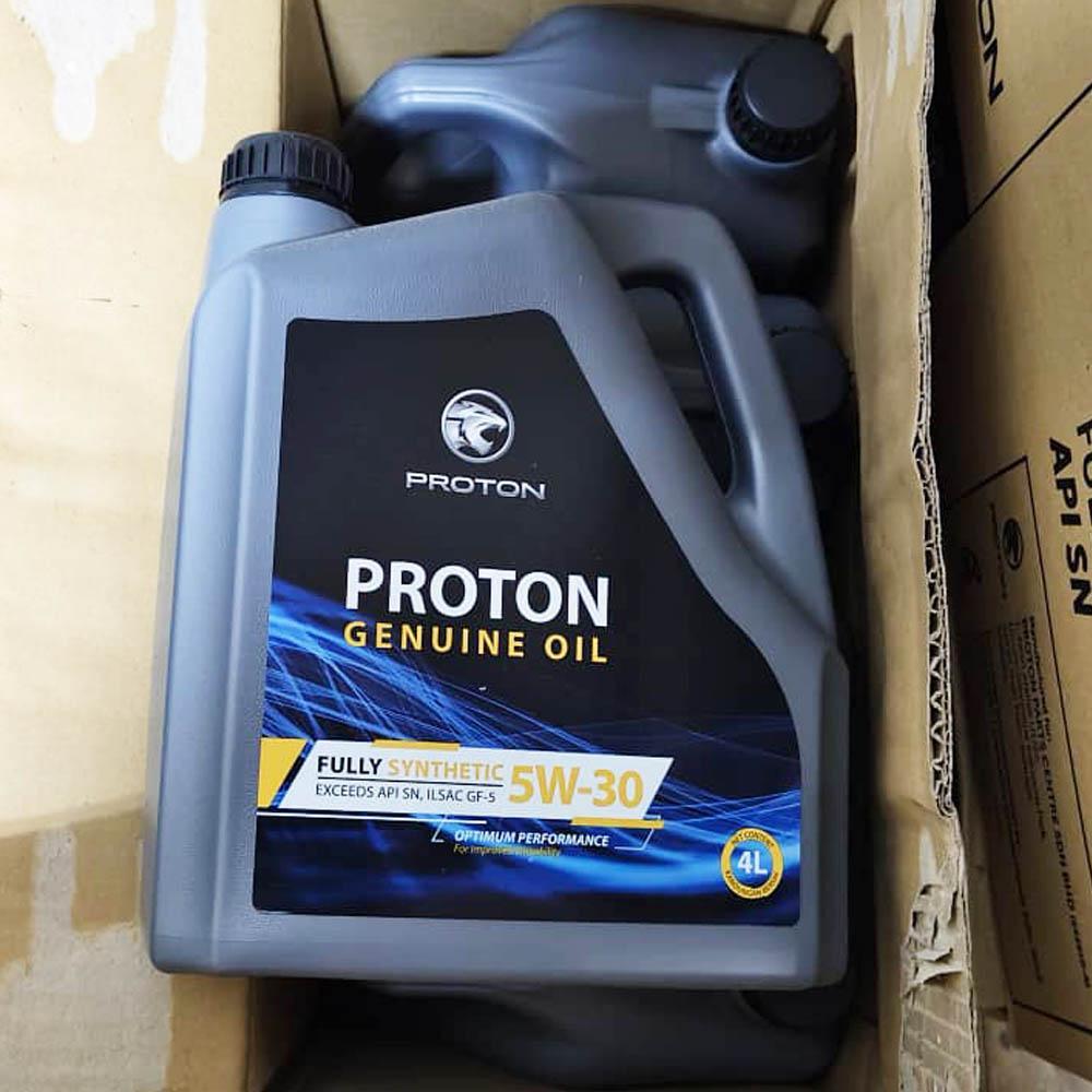 ORIGINAL PROTON FULLY SYNTHETIC 5W30 ENGINE OIL FOR GEN 2, PERSONA ...