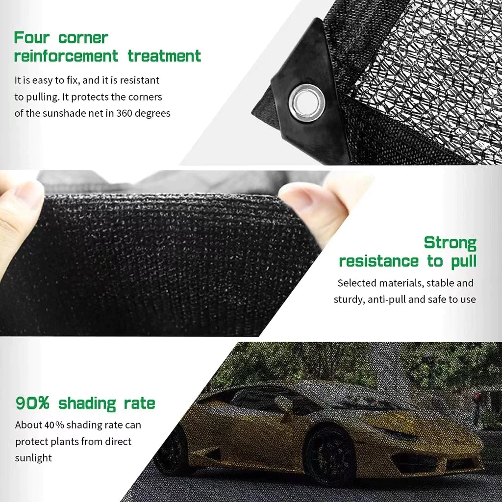 【SANQIN】90% Anti-UV Sun Shade Net Breathable Sunshade Net Outdoor ...