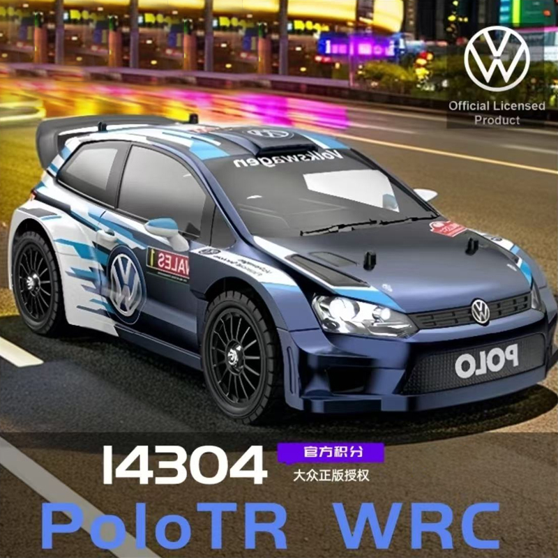 (NEW25) MJX14304 HYPER GO Volkswagen POLO WRC 14303 Citreon 1/14 RC Car ...