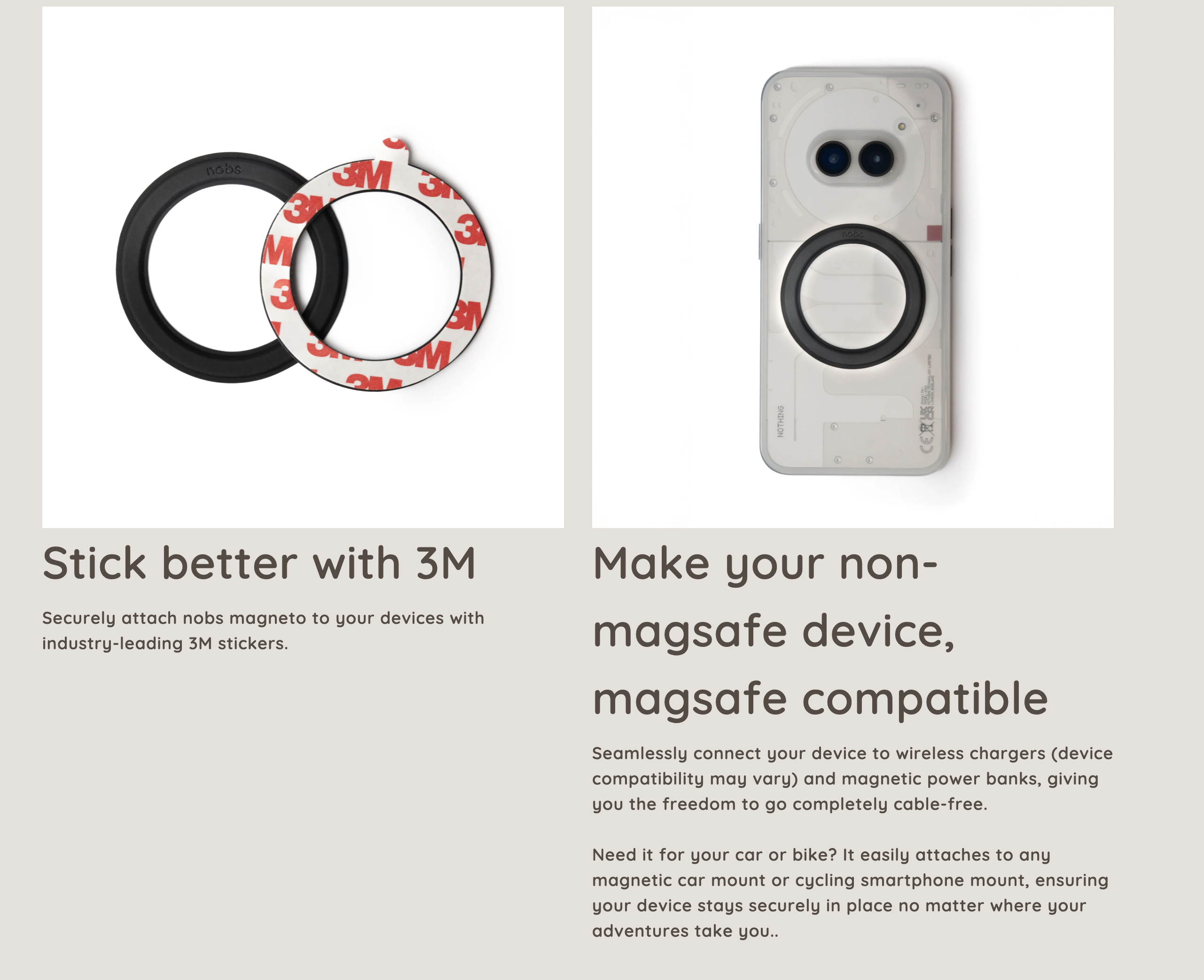 nobs magneto - the strongest magsafe magnetic ring out there | Shopee ...