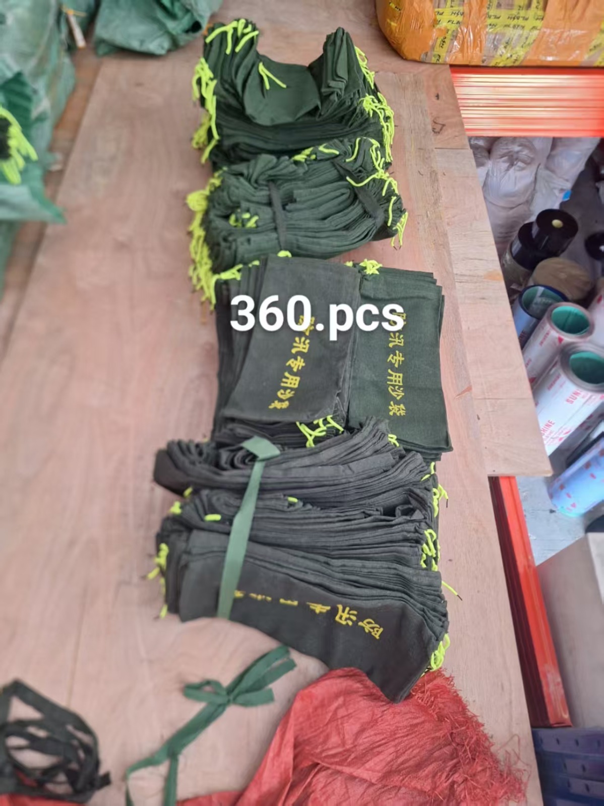 Flood Barrier Sandbag High Wear-resistant Thickened Flood Control 防淹水沙袋 ...