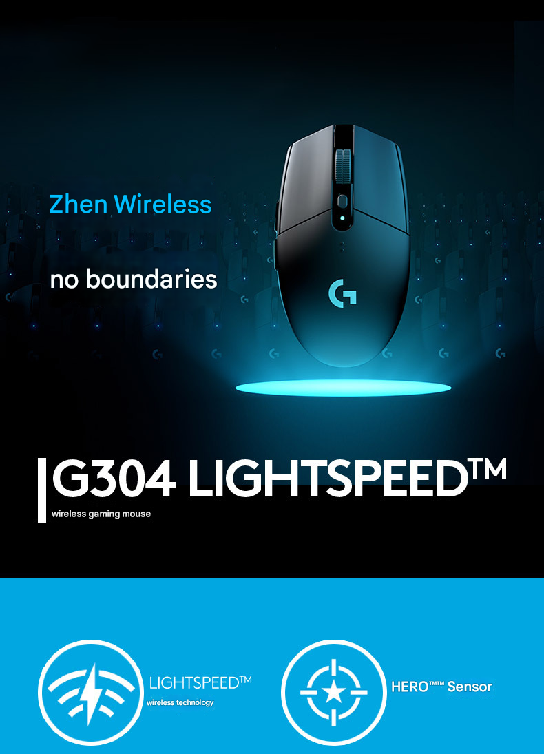 【Fast Shipping】Logitech G304 Wireless Gaming Mouse | 2.4G Esports Mouse ...