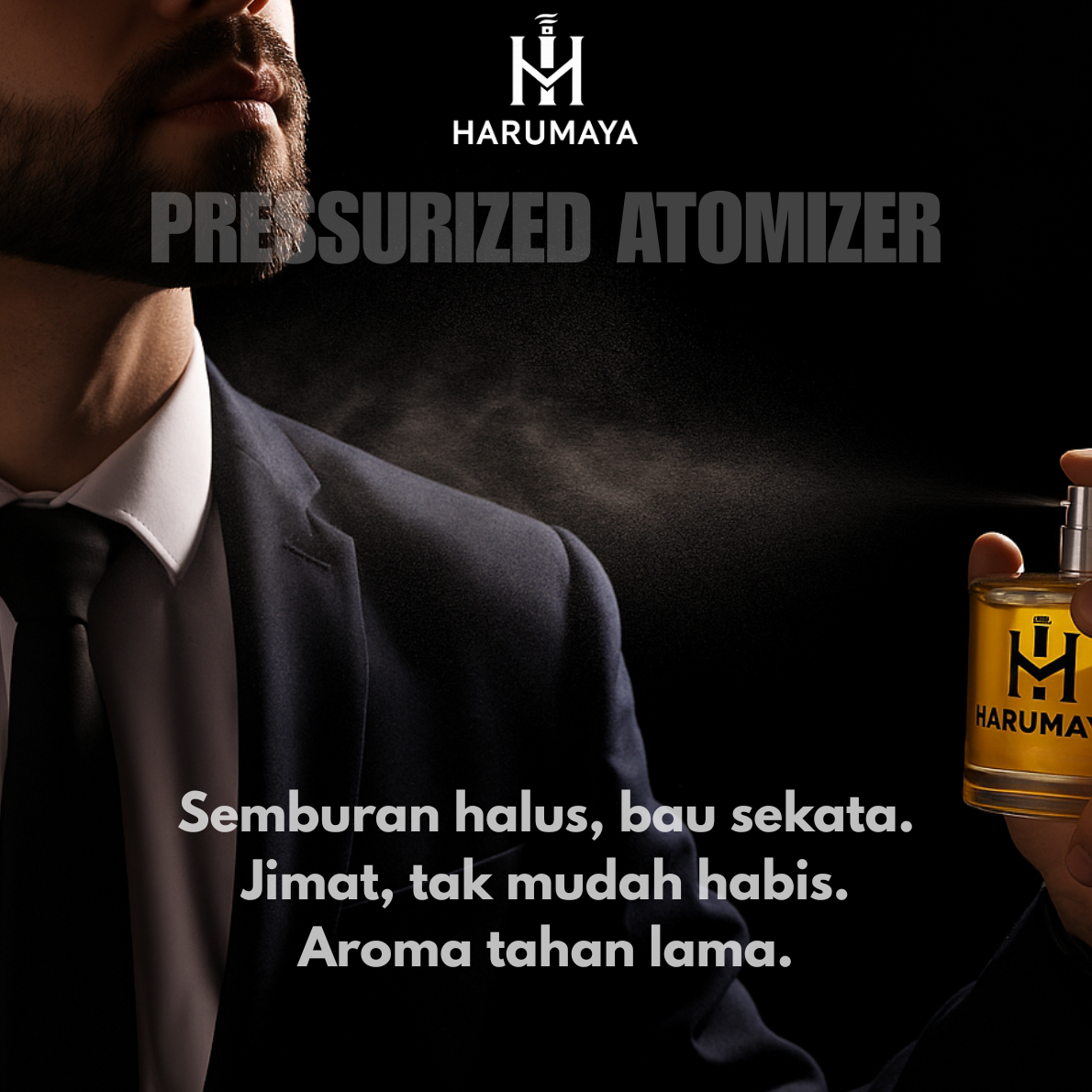 HARUMAYA Perfume Extrait de Parfum 120ml | Long Lasting | Male Female ...