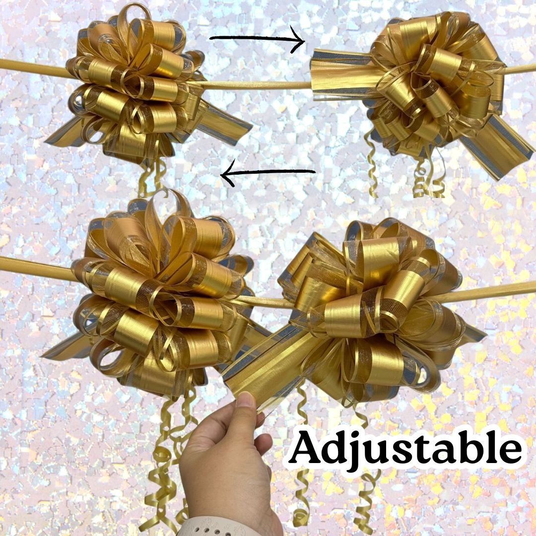 Ribbon Ball size 15cm dengan Satin Ribbon 3meter siap pasang – Sesuai ...