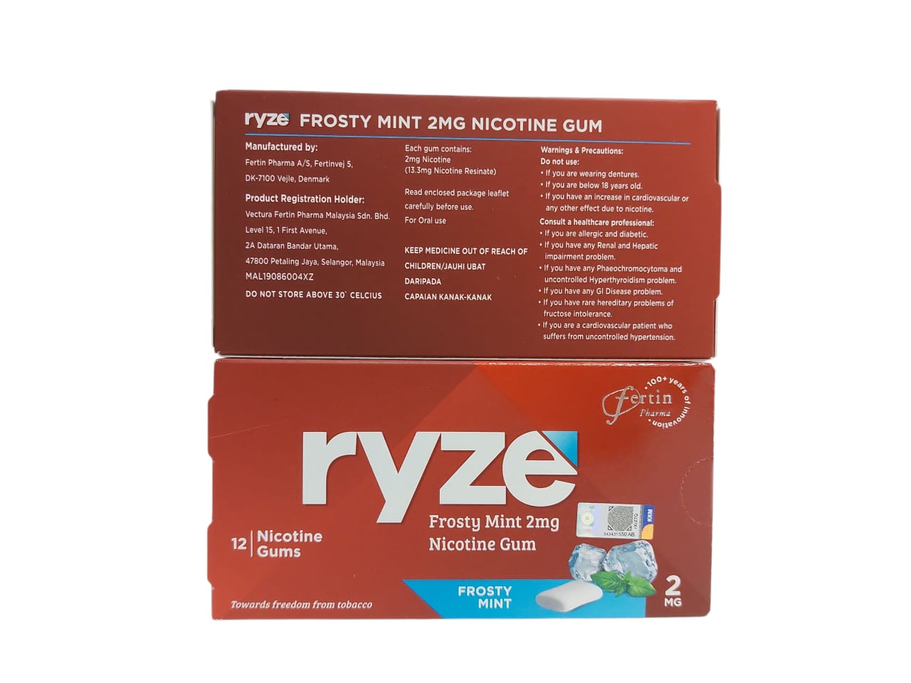RYZE FROSTY MINT 2MG 12'S | Shopee Malaysia