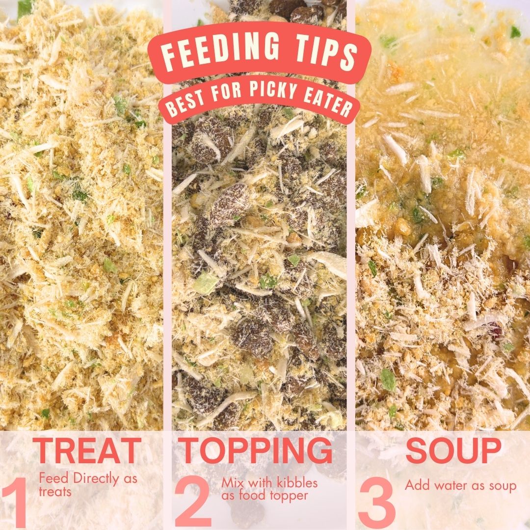 Amelisa Pet & Co. Rawly Floss Functional Food Topper (Packet 10 Sachets ...
