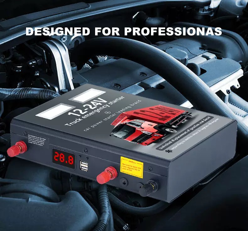 (HEAVY DUTY) TOOLHAUS Heavy Duty 24V Diesel Lorry Jump Starter Car ...