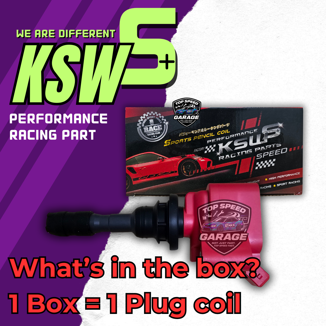 Toyota Vios NCP150 - KSW S+ Performance Ignition Plug Coil (ICT-02265-K ...