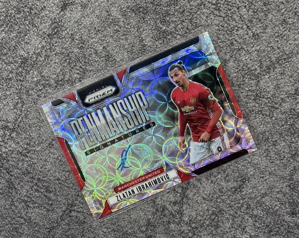 2024-25 Panini Prizm Choice Zlatan Ibrahimovic Auto Manchester United ...