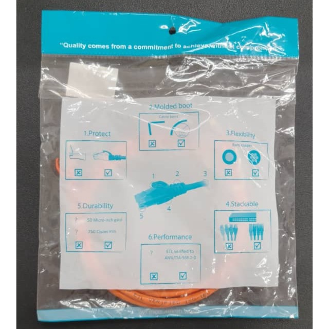 Dintek CAT5/5e PC-HUB UTP Cable (1m/2m/3m/5m) | Shopee Malaysia