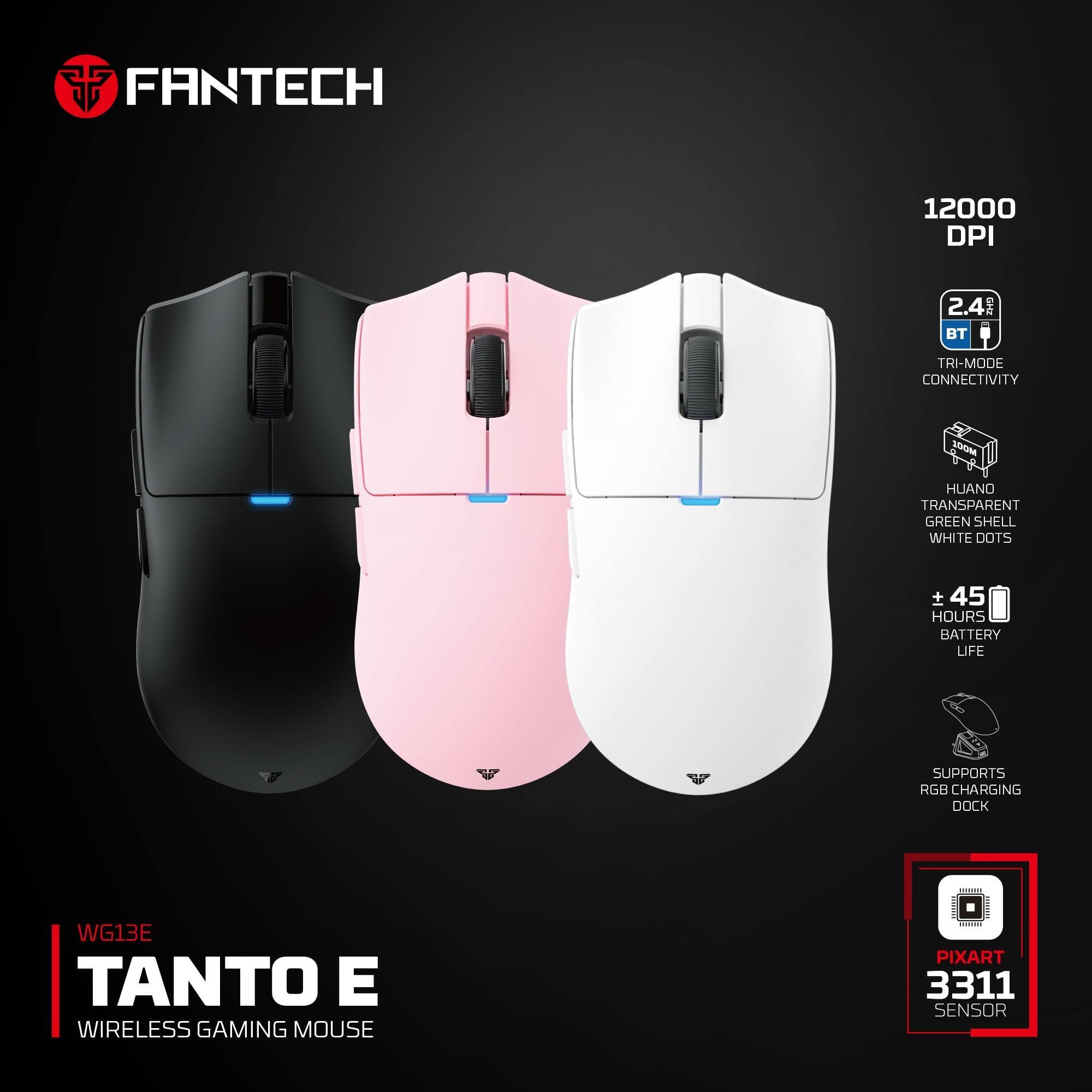 FANTECH WG13S /WG13E TONTO SERIES WIRELESS GAMING MOUSE | Shopee Malaysia