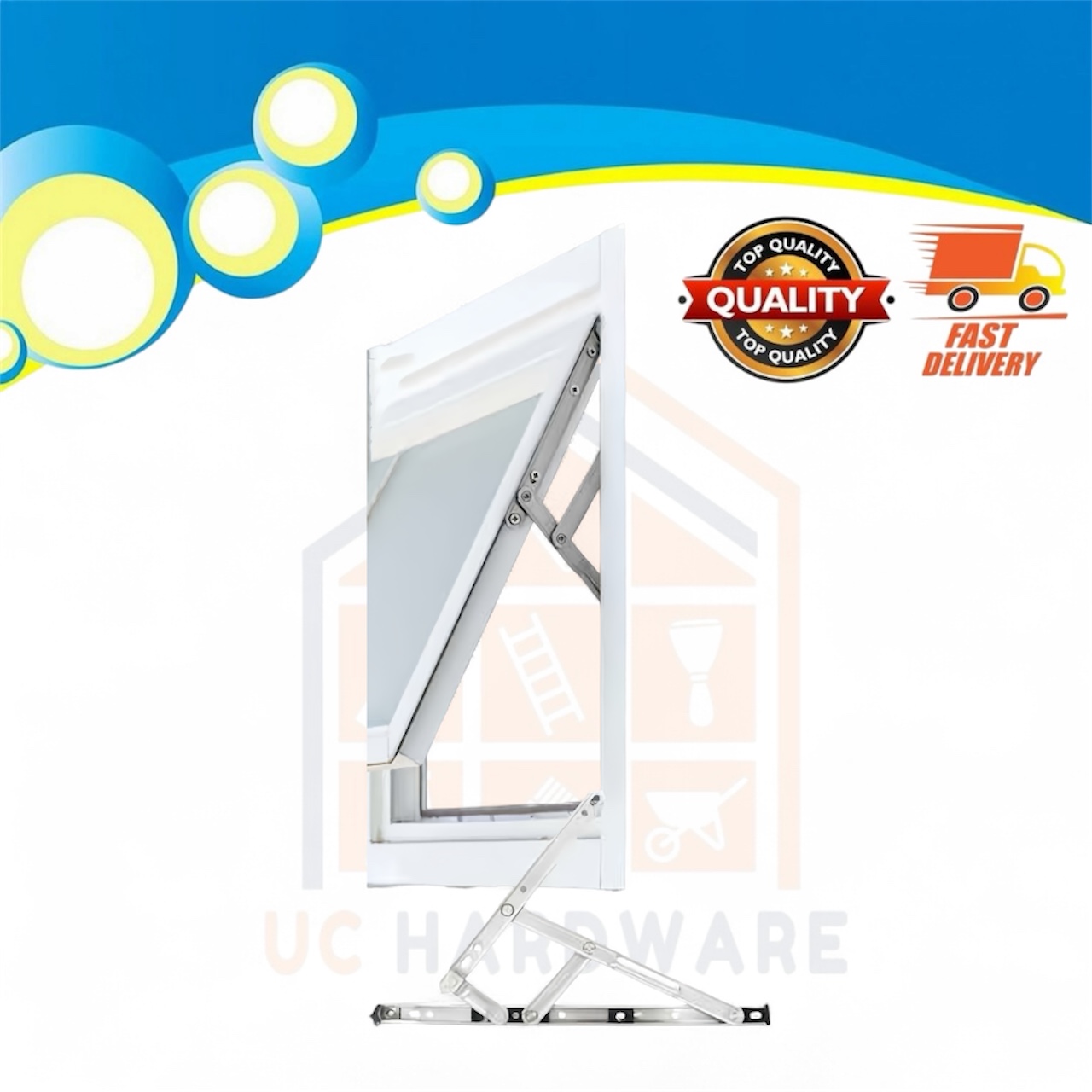 [UC Hardware] Casement Window Friction Stay Grade SUS304 Side Hung ...