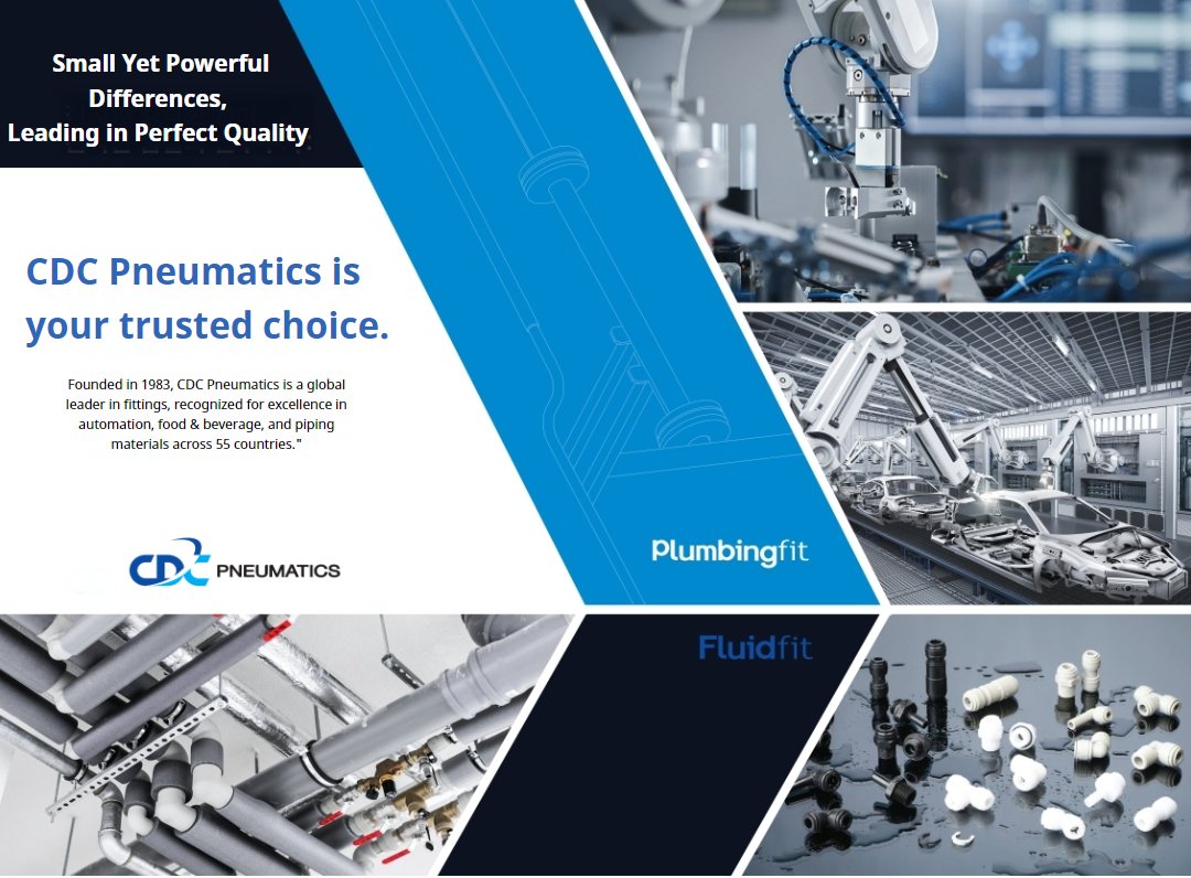 CDC Pneumatics [MADE IN KOREA] Compact-Mini Size PL-C One-Touch Fitting Elbow Type | Shopee Malaysia