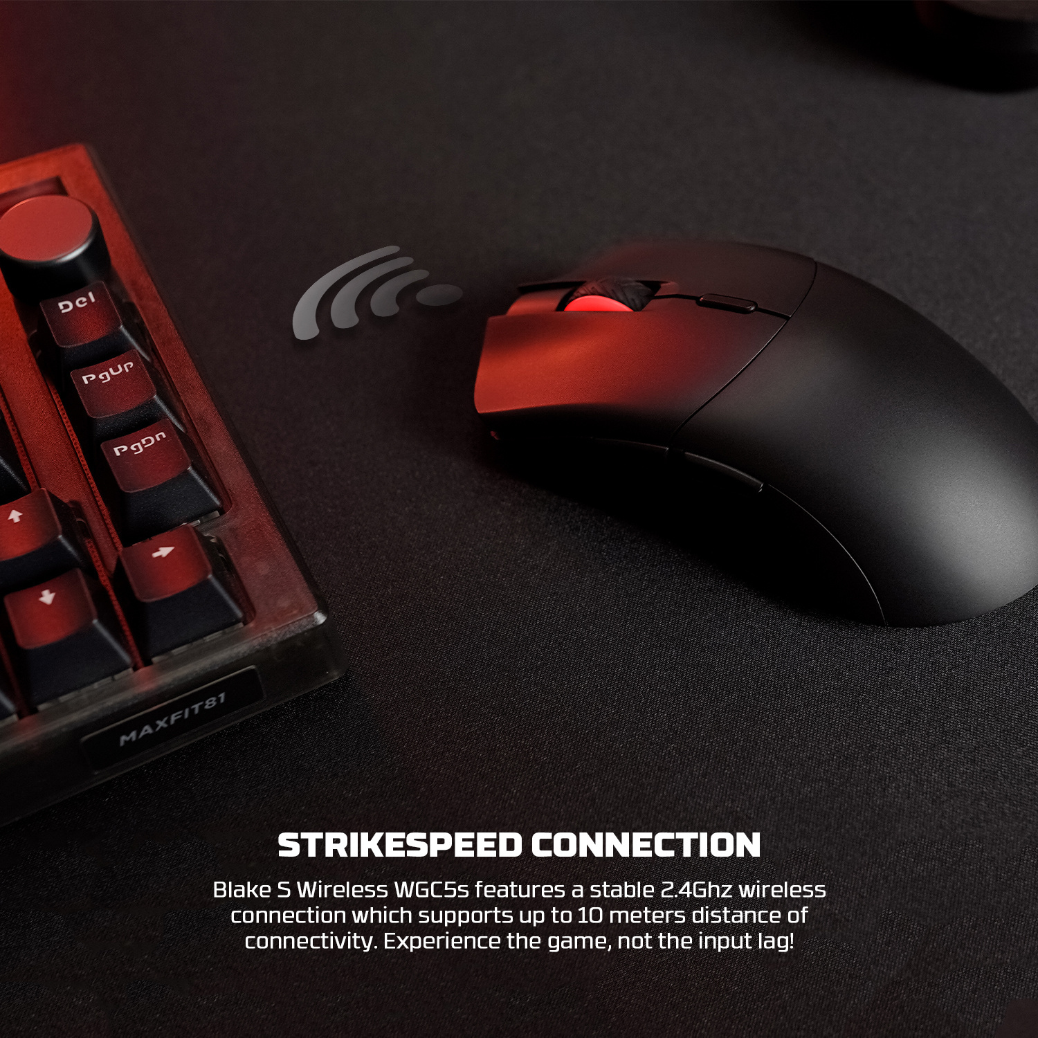 Fantech Blake S WGC5s Wireless Gaming Mouse | Pixart 3311 Sensor ...