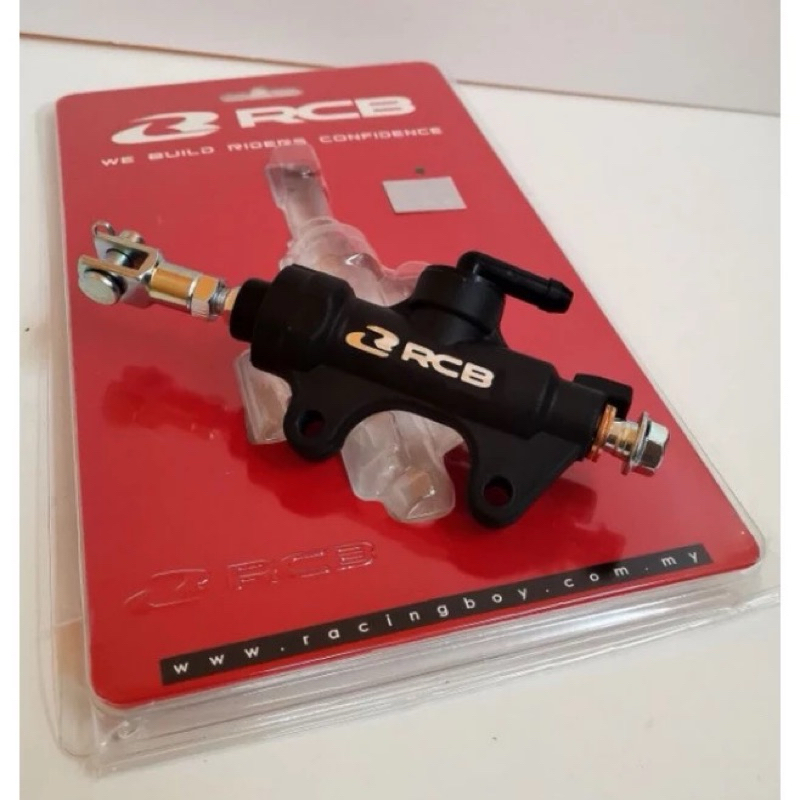 UNIVERSAL REAR MASTER BRAKE PUMP ( CHARCOAL ) E-12 (R) BREK PAM RACING ...