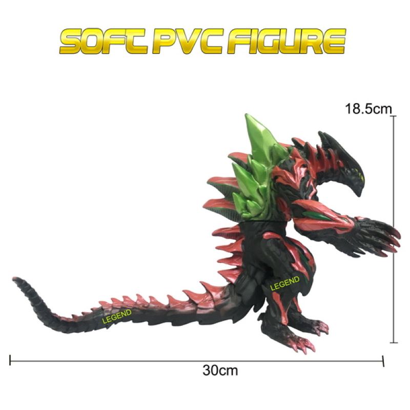 Super Hero Ultraman Kaiju Monster Arch Belial Figure Soft PVC Figurines ...