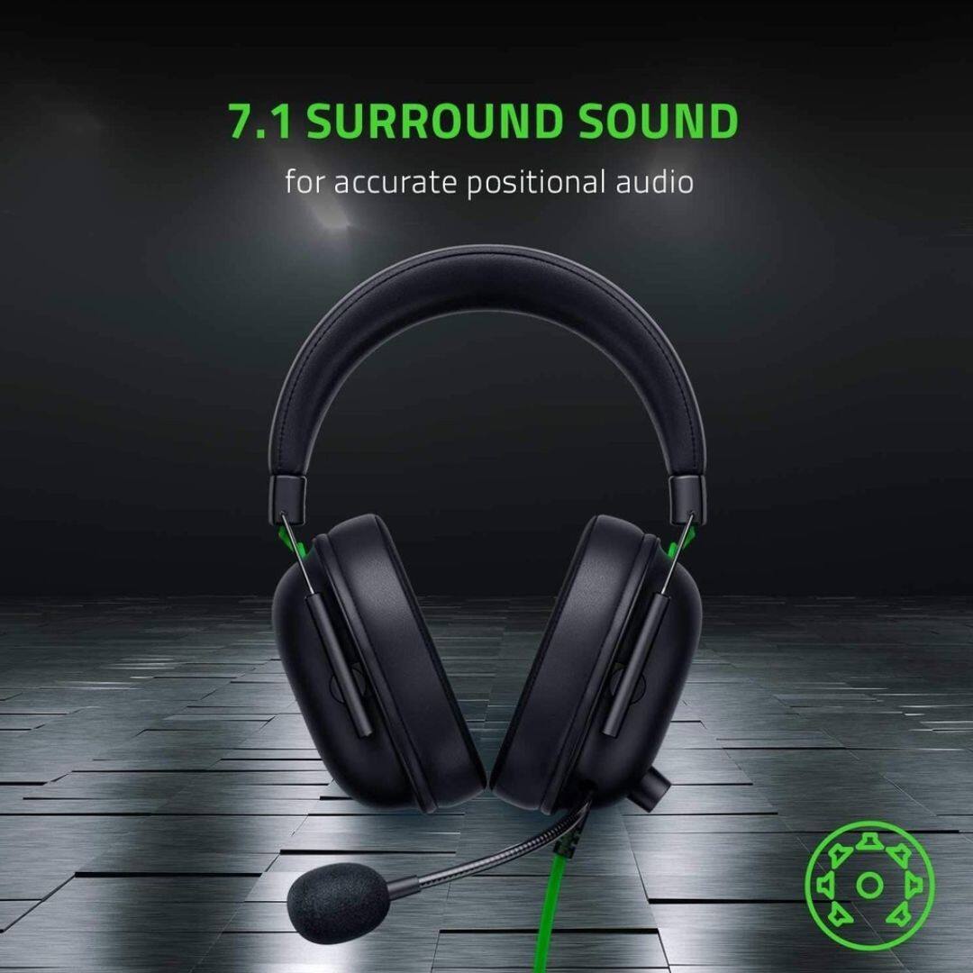 Razer Blackshark V2 X Gaming Headset | 7.1 Surround Sound for Immersive ...