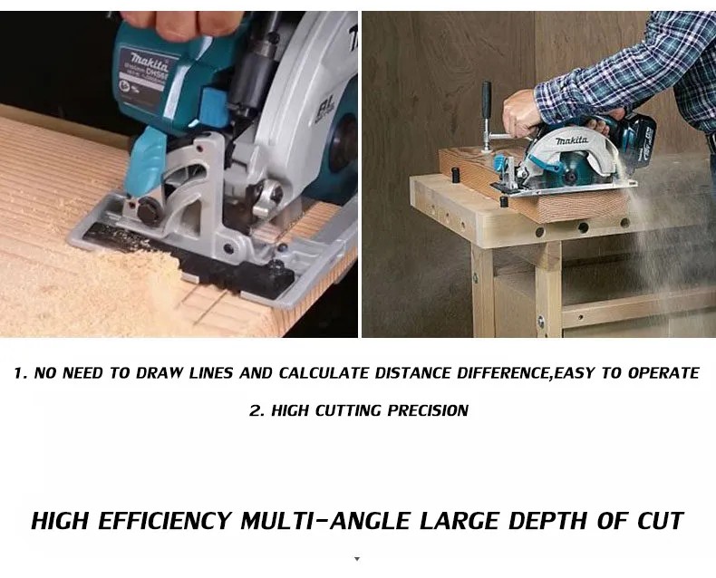 Makita DHS680 18V brushless circular saw with tool box and 6.0Ah ...