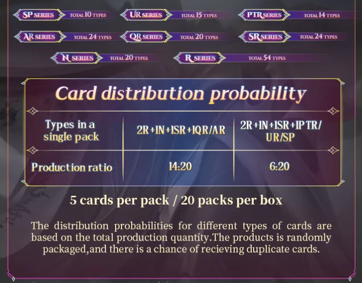 KAYOU Mobile Legends:Bang Bang Collectible Cards Hand of Destiny ...