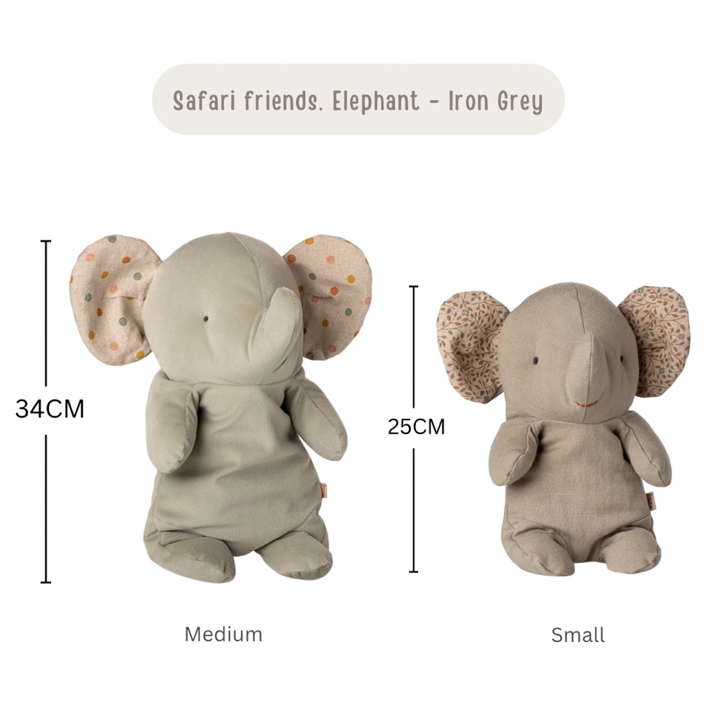 Maileg Safari Friends, Elephant | Shopee Malaysia