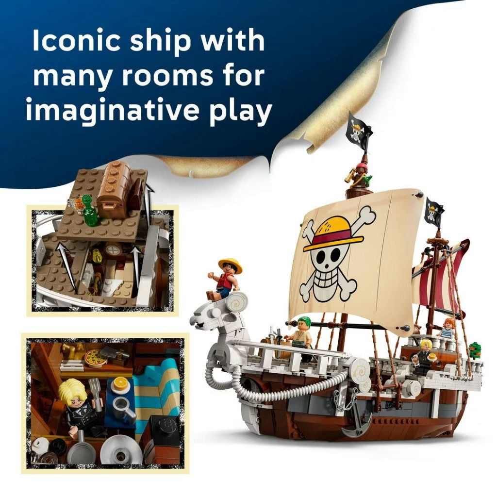 (Ready Stock) 75639 Lego One Piece The Going Merry Pirate Ship Building ...