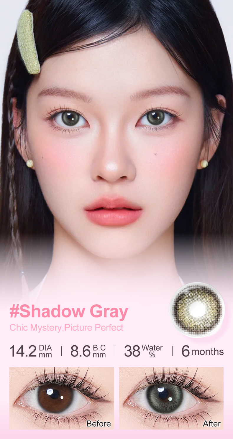 [2025 New Products]Magister Contact Lens With Power BLUSH GIRL Glowy 14 ...