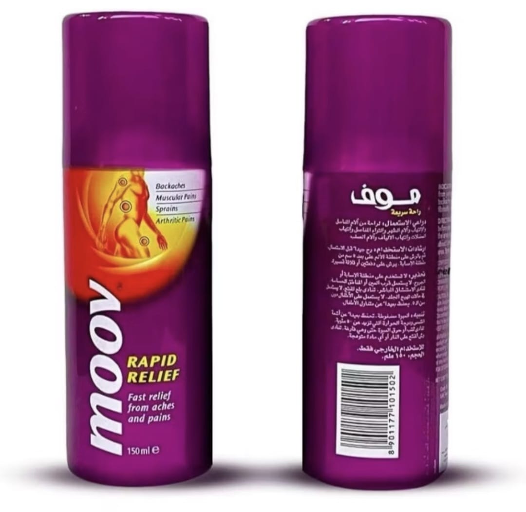 MOOV spray 150ml (first relief acne and pain) | Shopee Malaysia