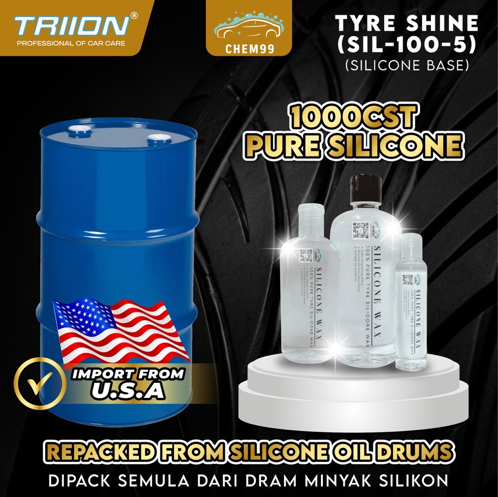 Original Silicone Wax Tyre & Rim Tire Wax Pure Silicon Car Motorcycle ...
