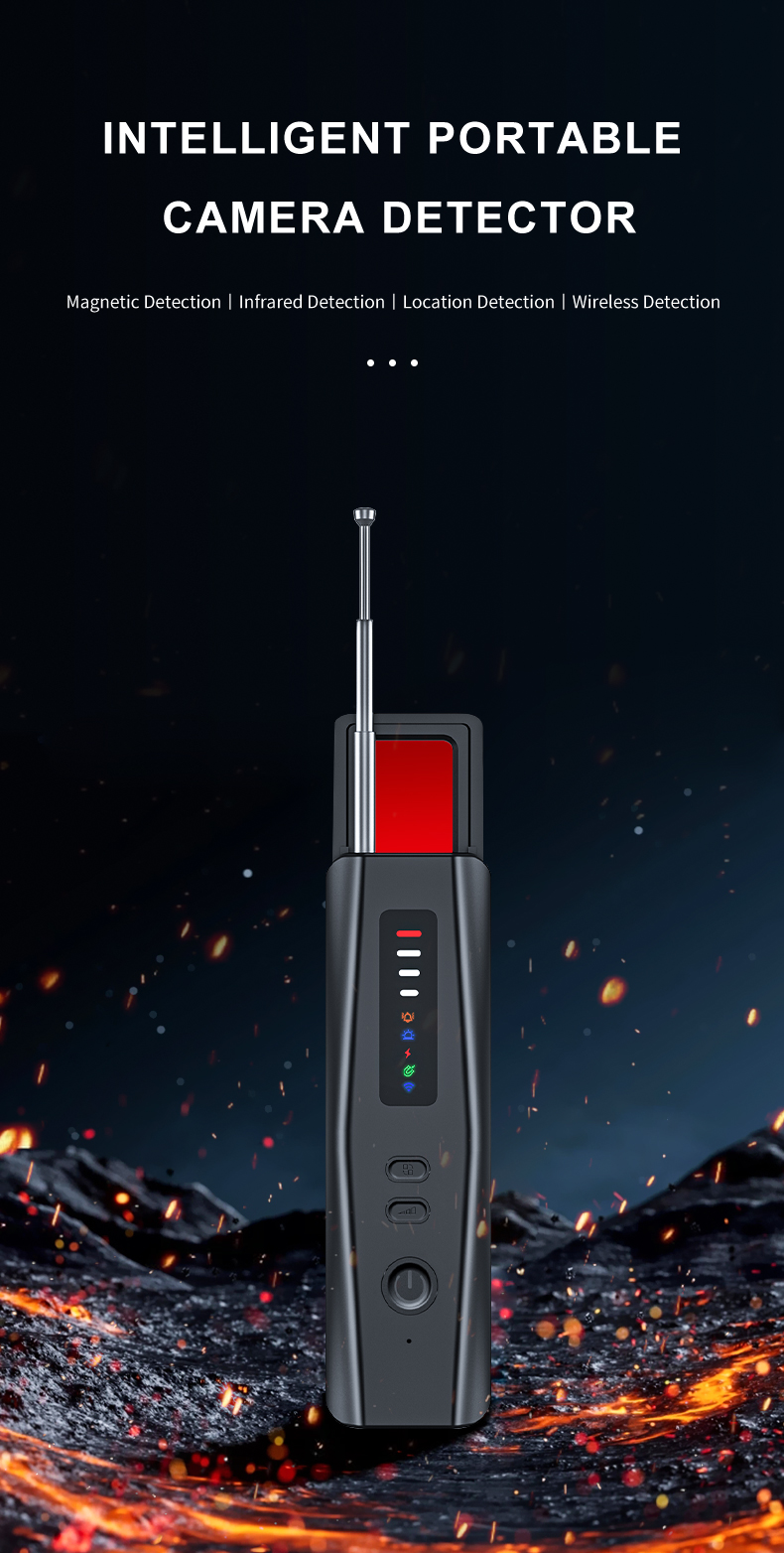 hidden camera detector With gps detection Built-in battery infrared ...