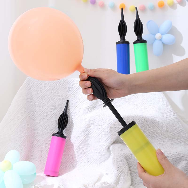 Large Hand Pump Mini Balloon Hand Pump Inflator Big Colorful Hand Held ...