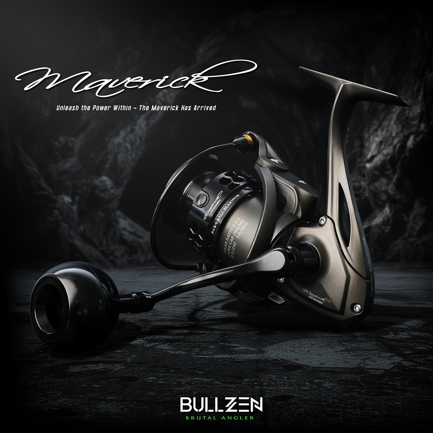 Bullzen Maverick Saltwater Fishing Reel | Shopee Malaysia